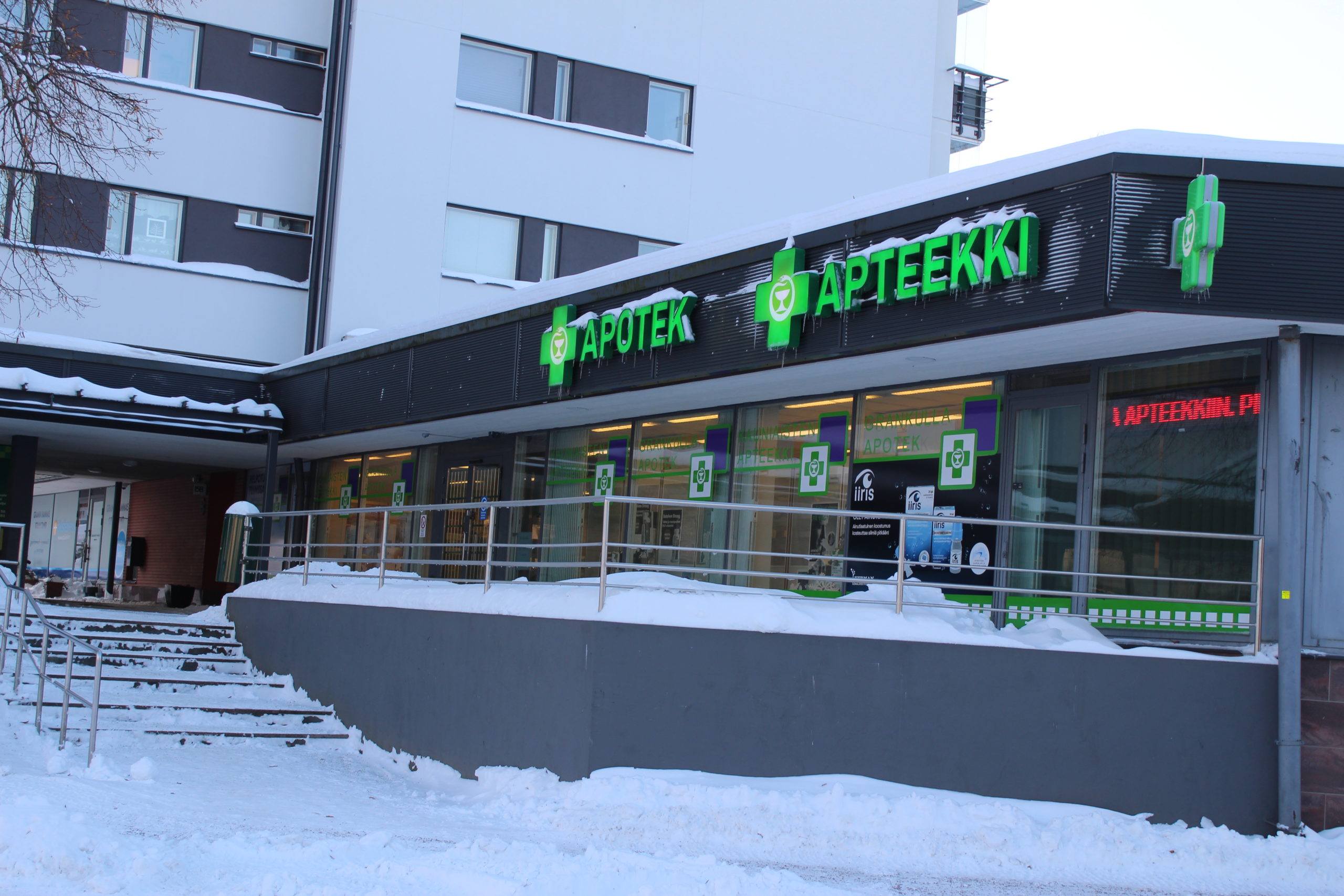 Apoteket flyttar till köpcentret - KaunisGrani Apoteket flyttar till köpcentret - KaunisGrani